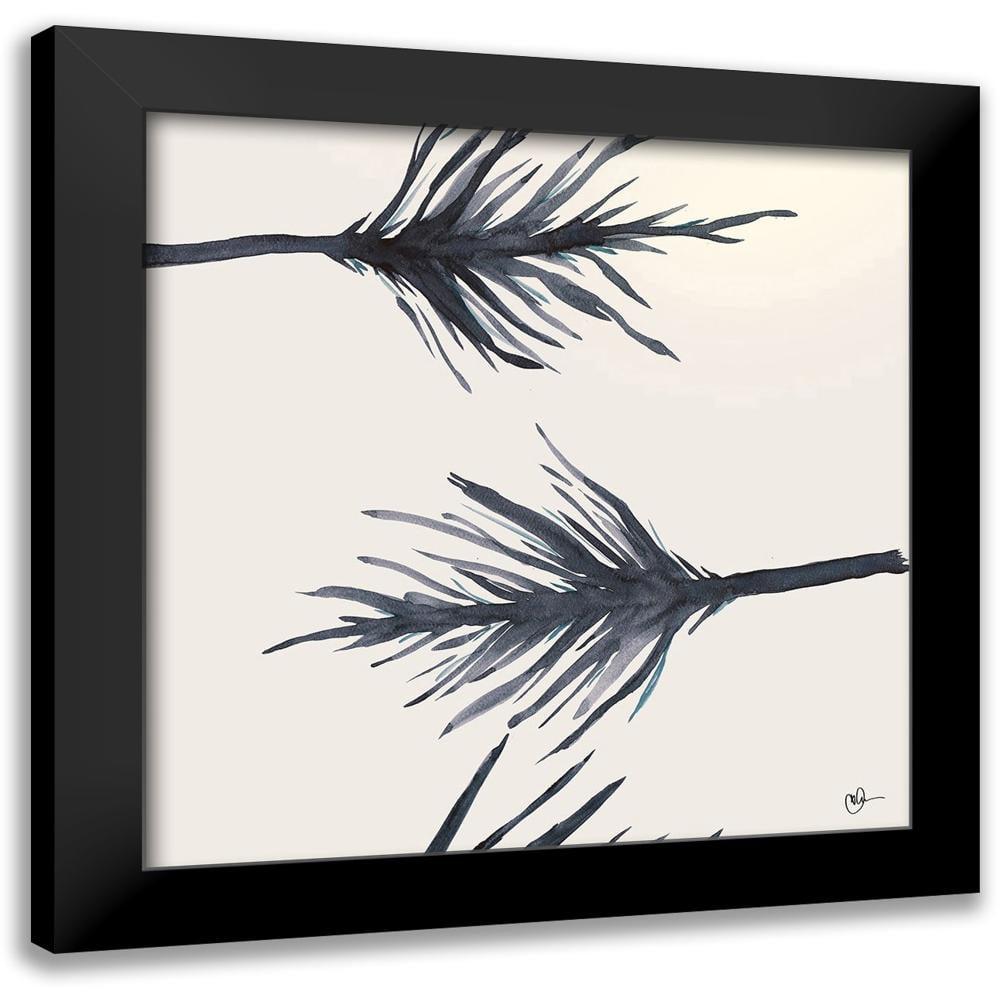 Papa, Kat 15x15 Black Modern Framed Museum Art Print Titled - Blue ...