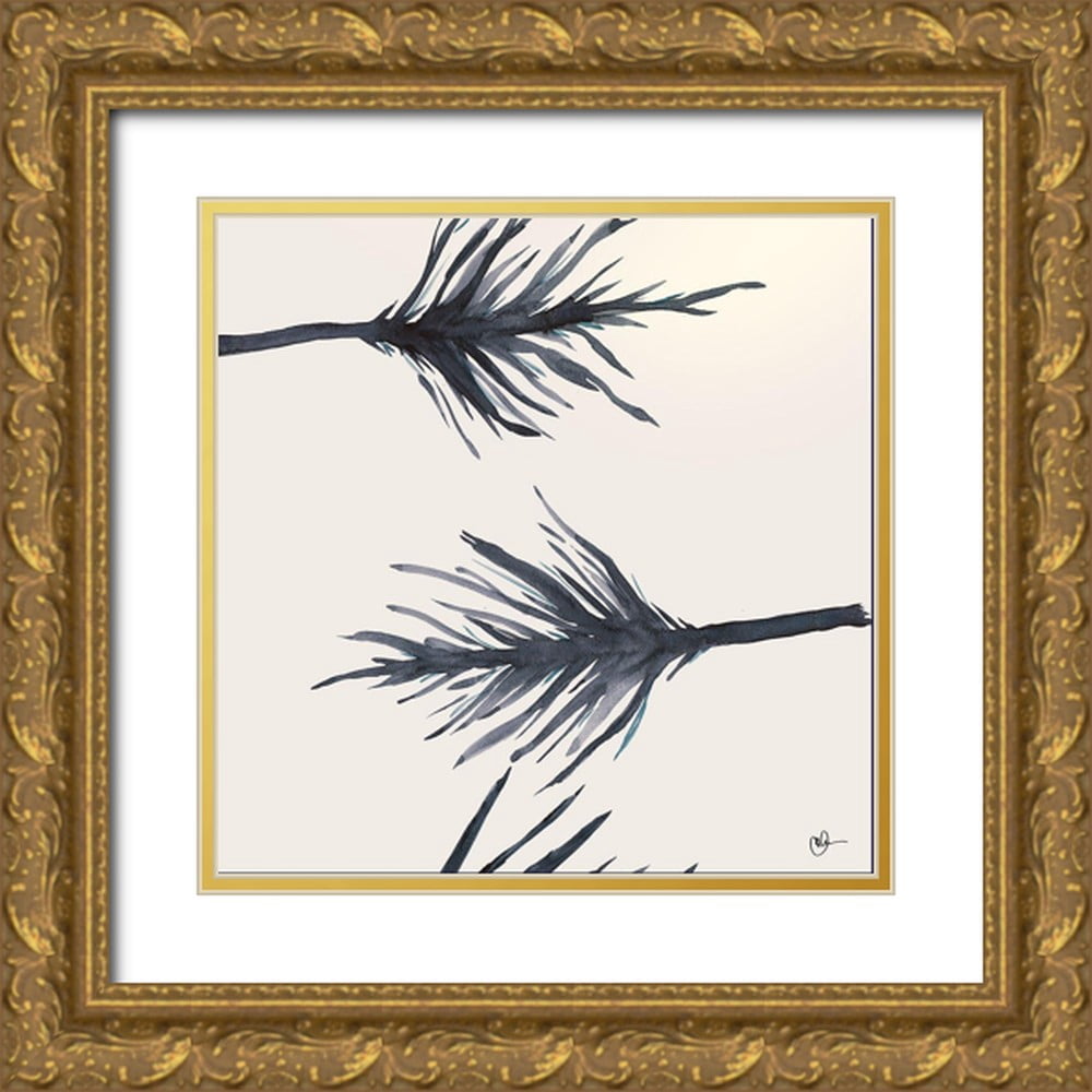 Papa, Kat 15x15 Gold Ornate Wood Framed with Double Matting Museum Art ...