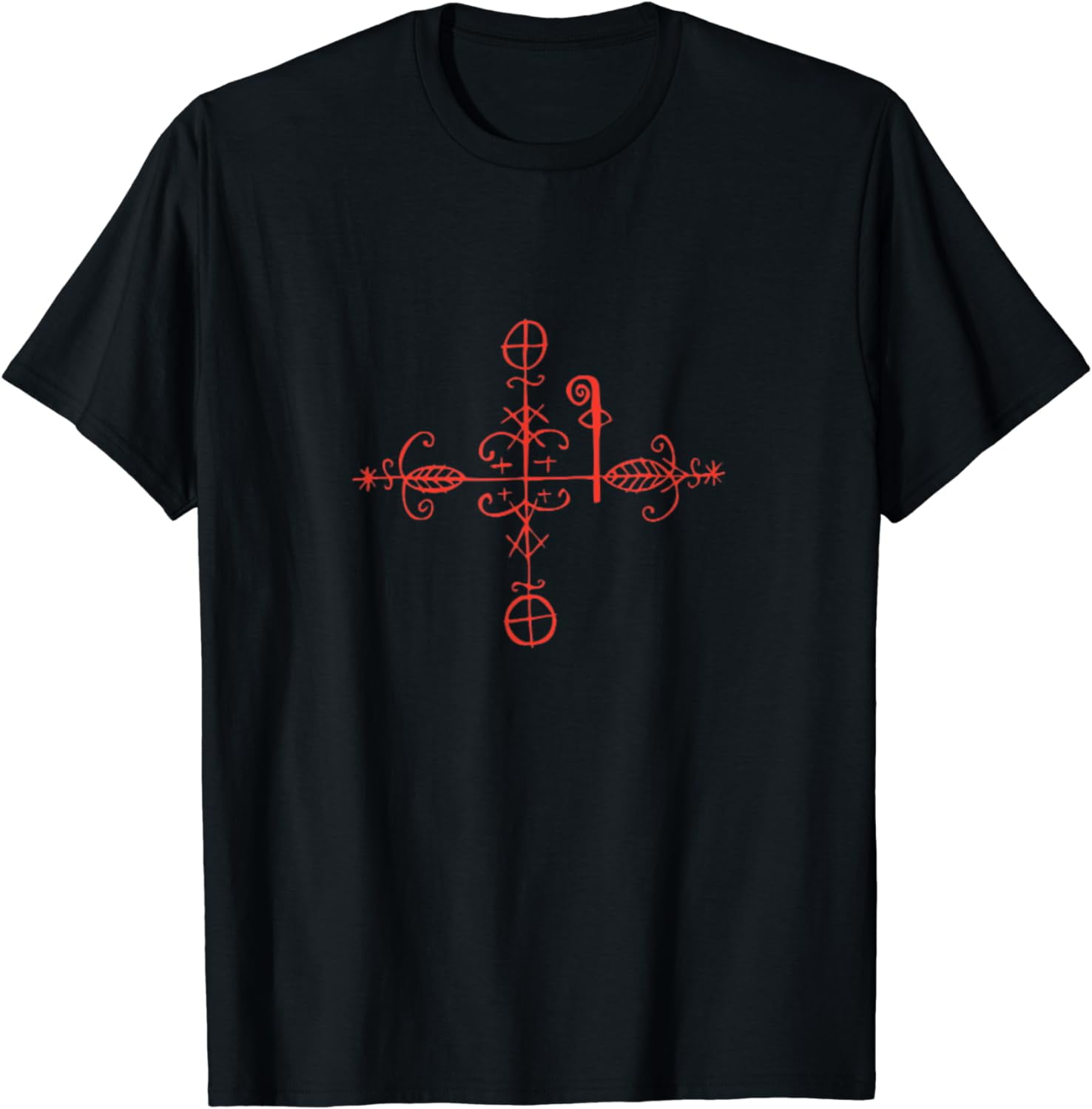 Papa Legba Elegba - Eleggua God Of The Crossroads Veve T-Shirt ...