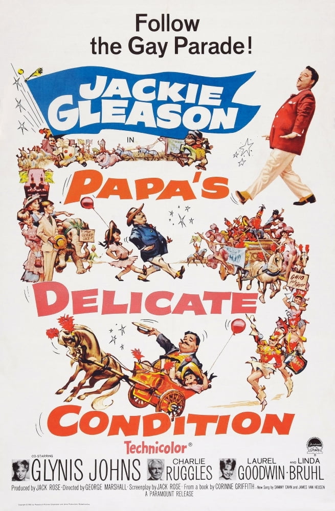 Papa'S Delicate Condition U Movie Poster Masterprint - Walmart.com