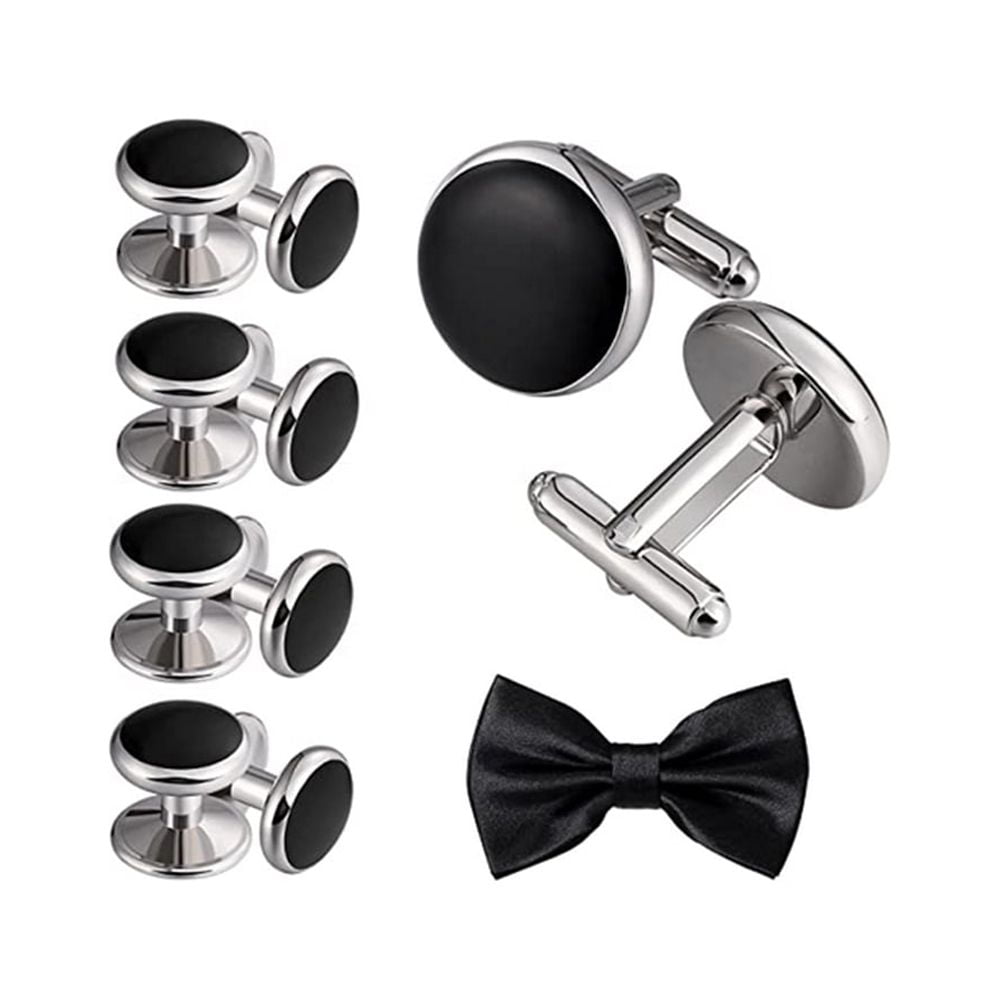 Papaba Cufflinks Set,Men's Fashion Tuxedo Cufflinks Formal Costume ...