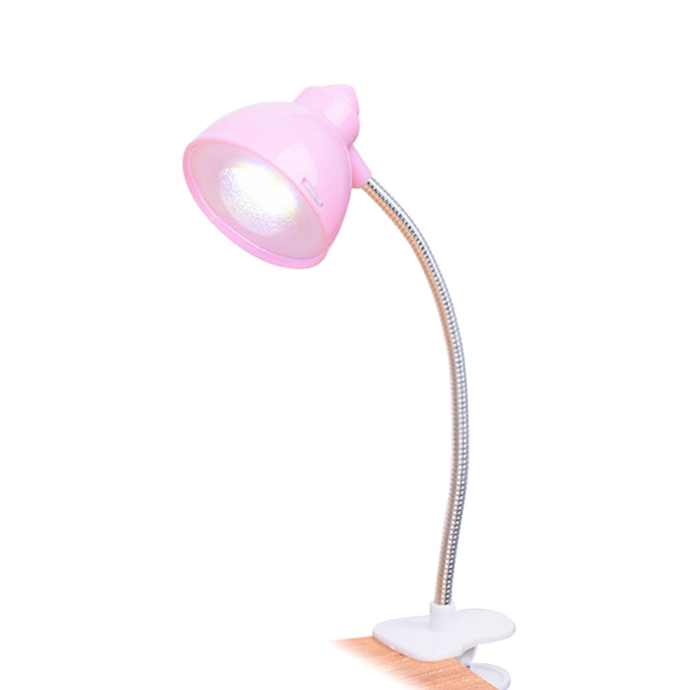 Papaba Bright Small Desk Light, Flexible Clamp, Mini Table Clip On LED ...