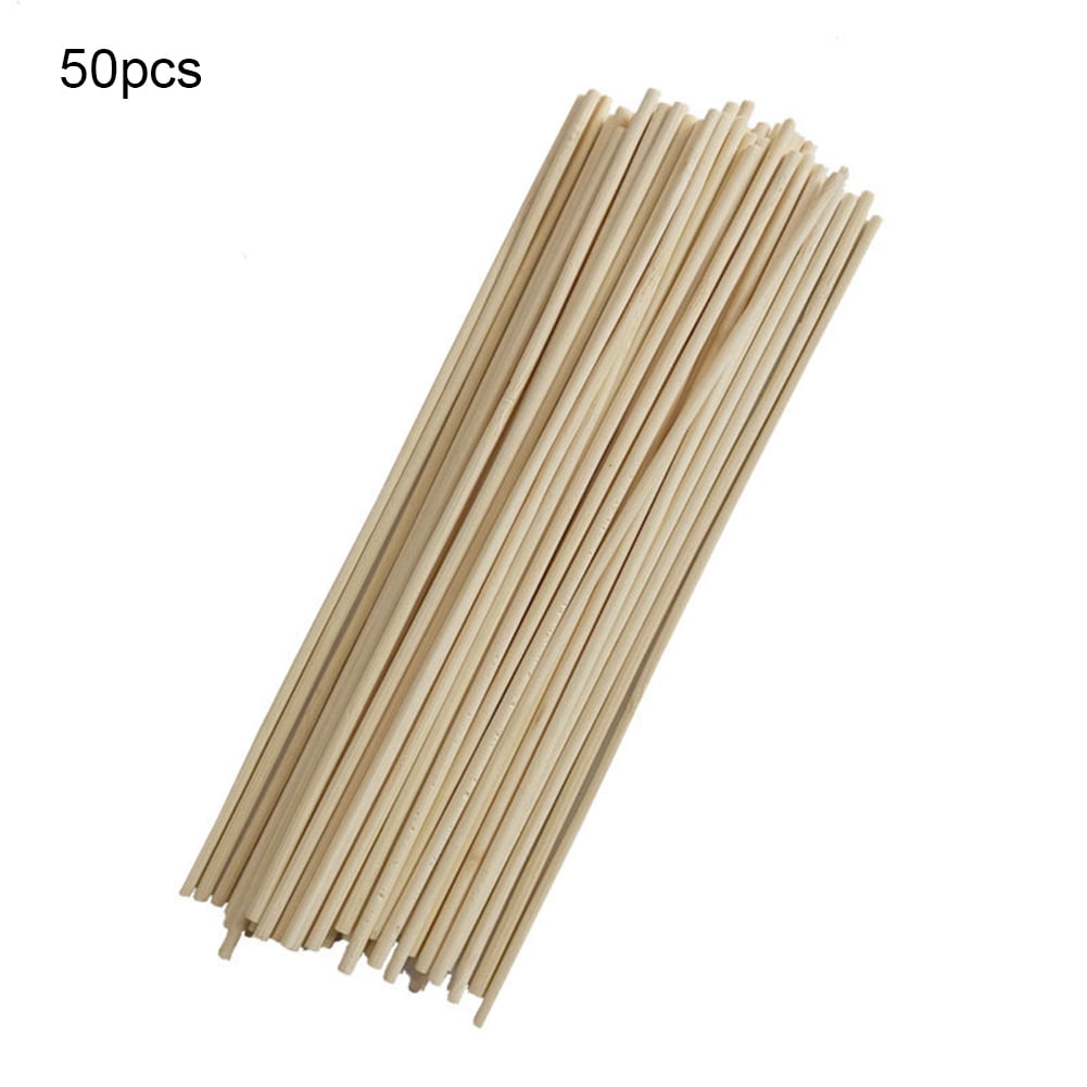 Papaba Plant Grow Stick,50Pcs Bamboo Plant Grow Support Sticks Garden ...