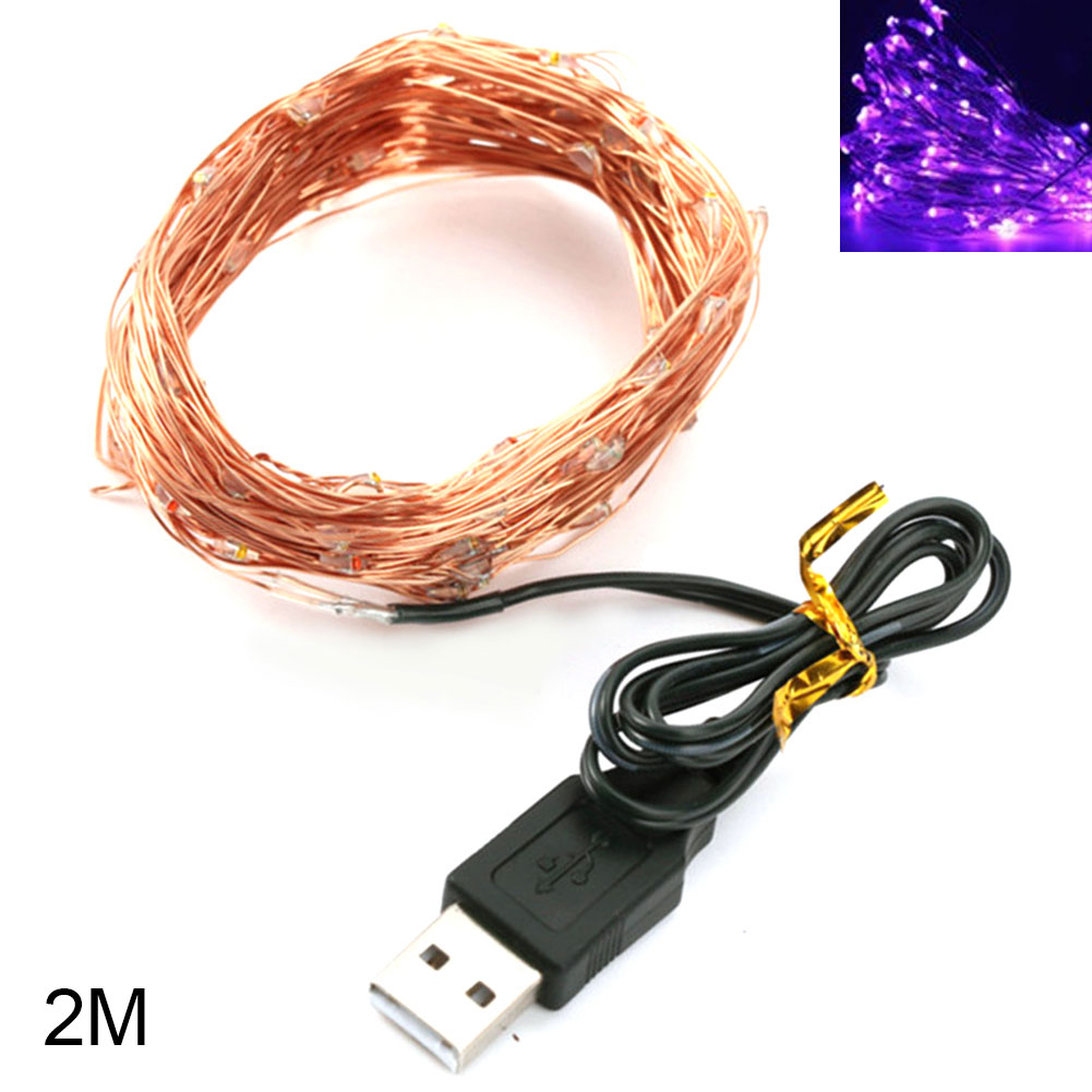 Papaba USB LED String Light,2/5/10m Waterproof Copper Wire 5V USB LED ...