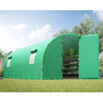 Quictent Upgraded 20x10x6.6 FT Large Walk-in Greenhouse, Heavy Duty Galvanized Hot House for ...