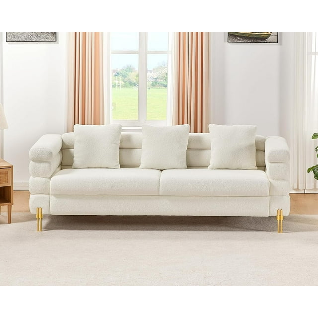 Papajet Modern Sofa Couch, 24''Extra Deep Seat Sectional Sofa for ...