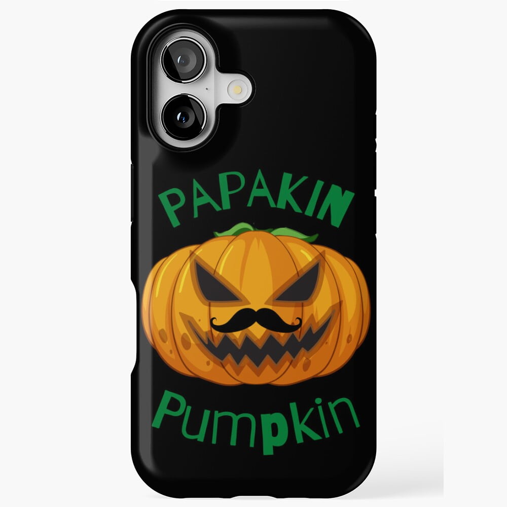 Papakin Pumpkin Funny Head Retro Compatible Phone Case for iPhone 11–17 ...
