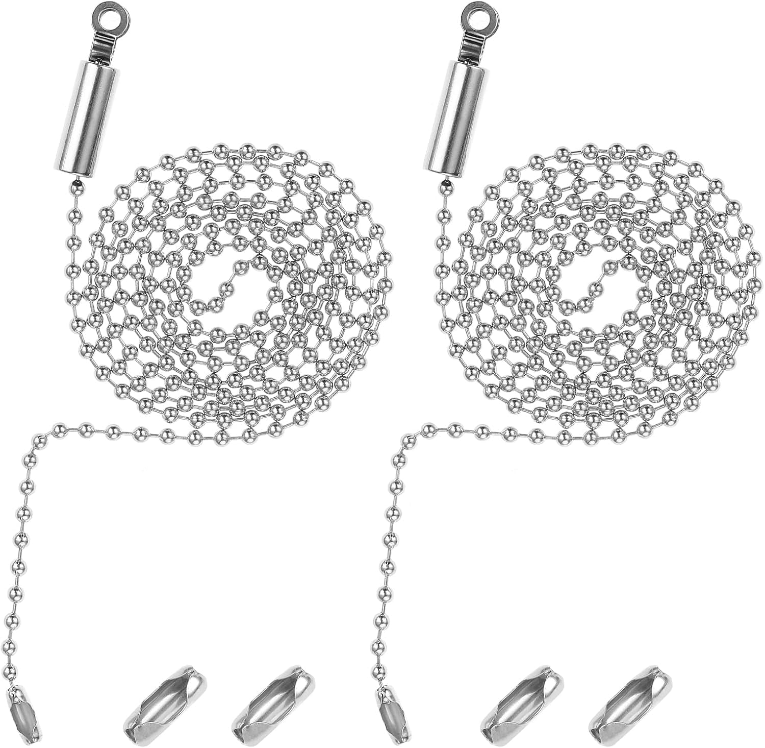 Papapt 2 Pack Ceiling Fan Pull Chain Extender, 39.37" Beaded Pull ...