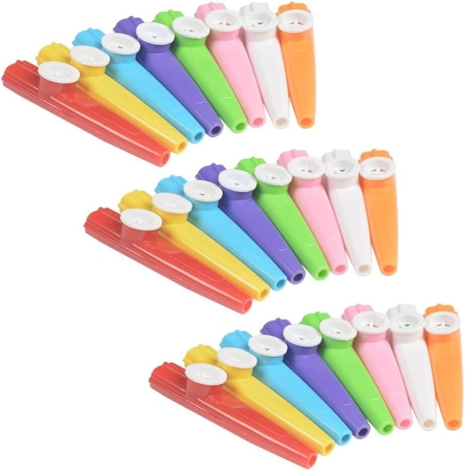 Papapt 24pcs Kazoos Musical Instruments for Kids Kazoo for Kids ...
