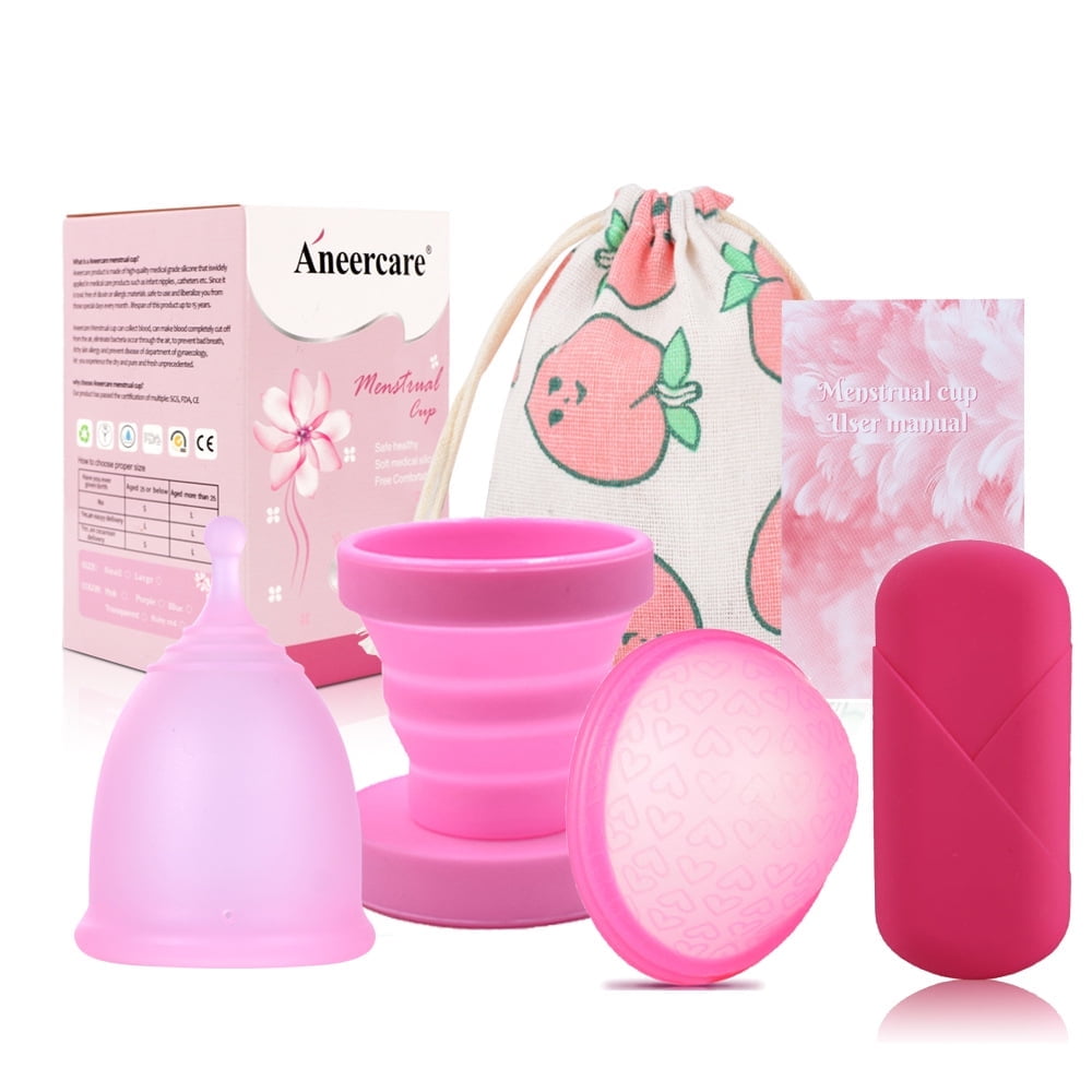 Papapt Menstrual Cup Reusable Period Cup Alternative to Tampon and Pad ...
