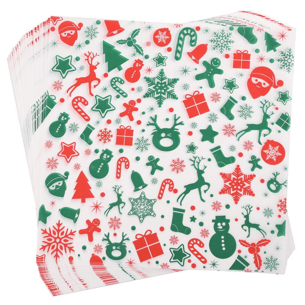Papapt Waxed Deli Paper Sheets 100 Pcs, Merry Christmas Food Basket ...