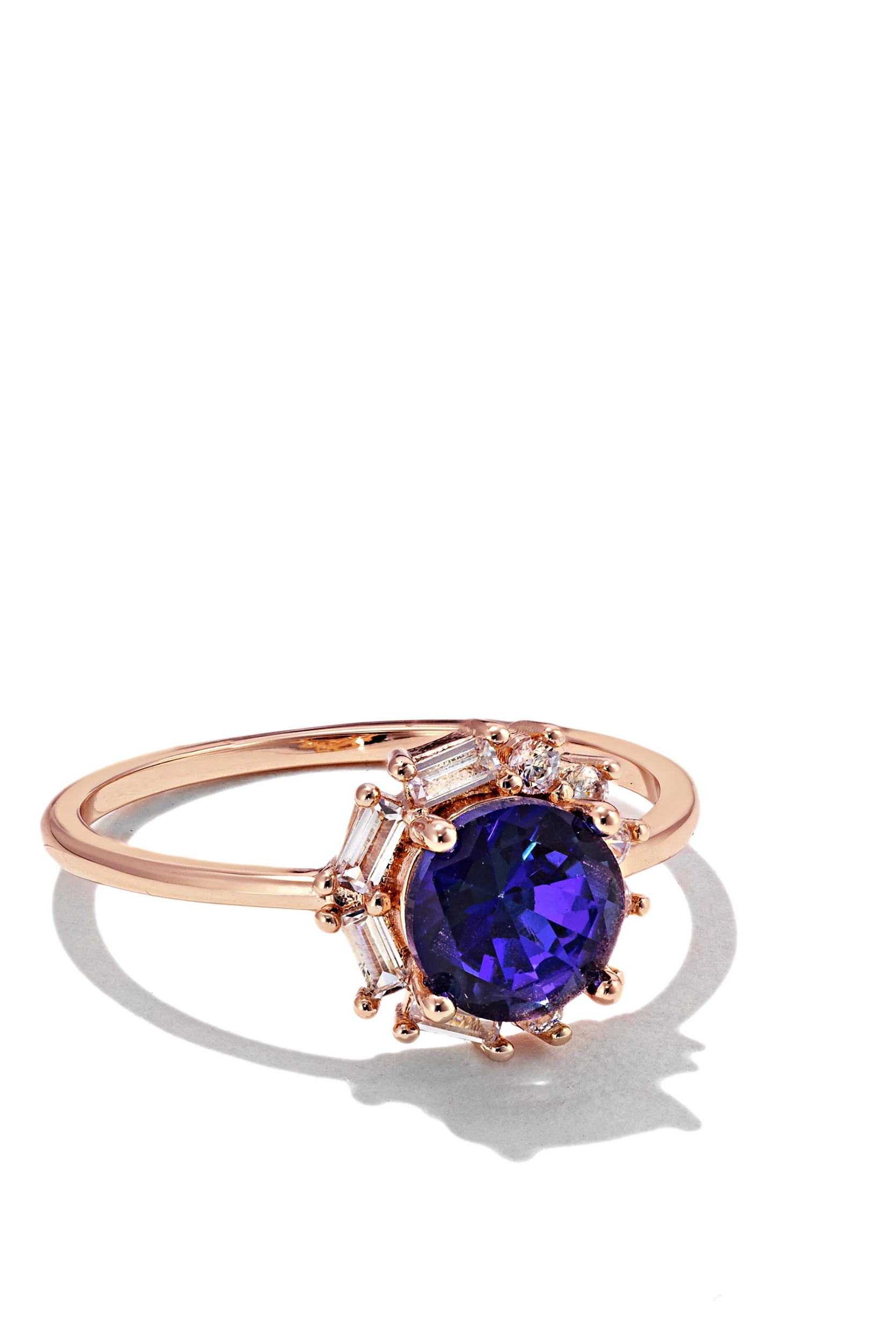 Paparazzi | Purple Blue Iridescent Ring - Walmart.com