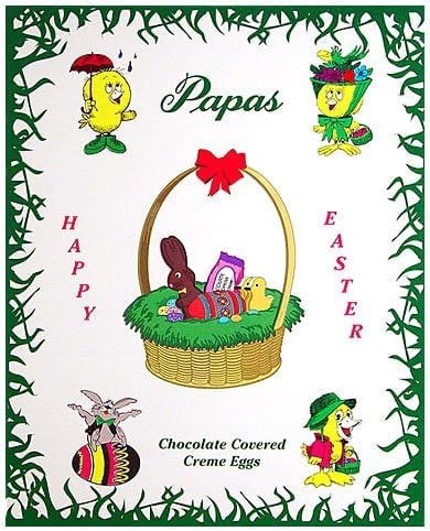 Papas Milk Chocolate Covered Opera Cream Eggs 24 Count - Walmart.com