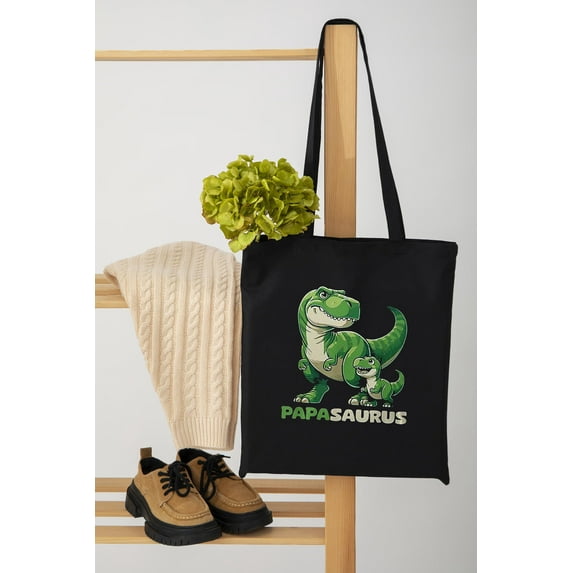 Papasaurus Father's Day Best Dad T-Rex Papa Prehistoric Family Dino ...