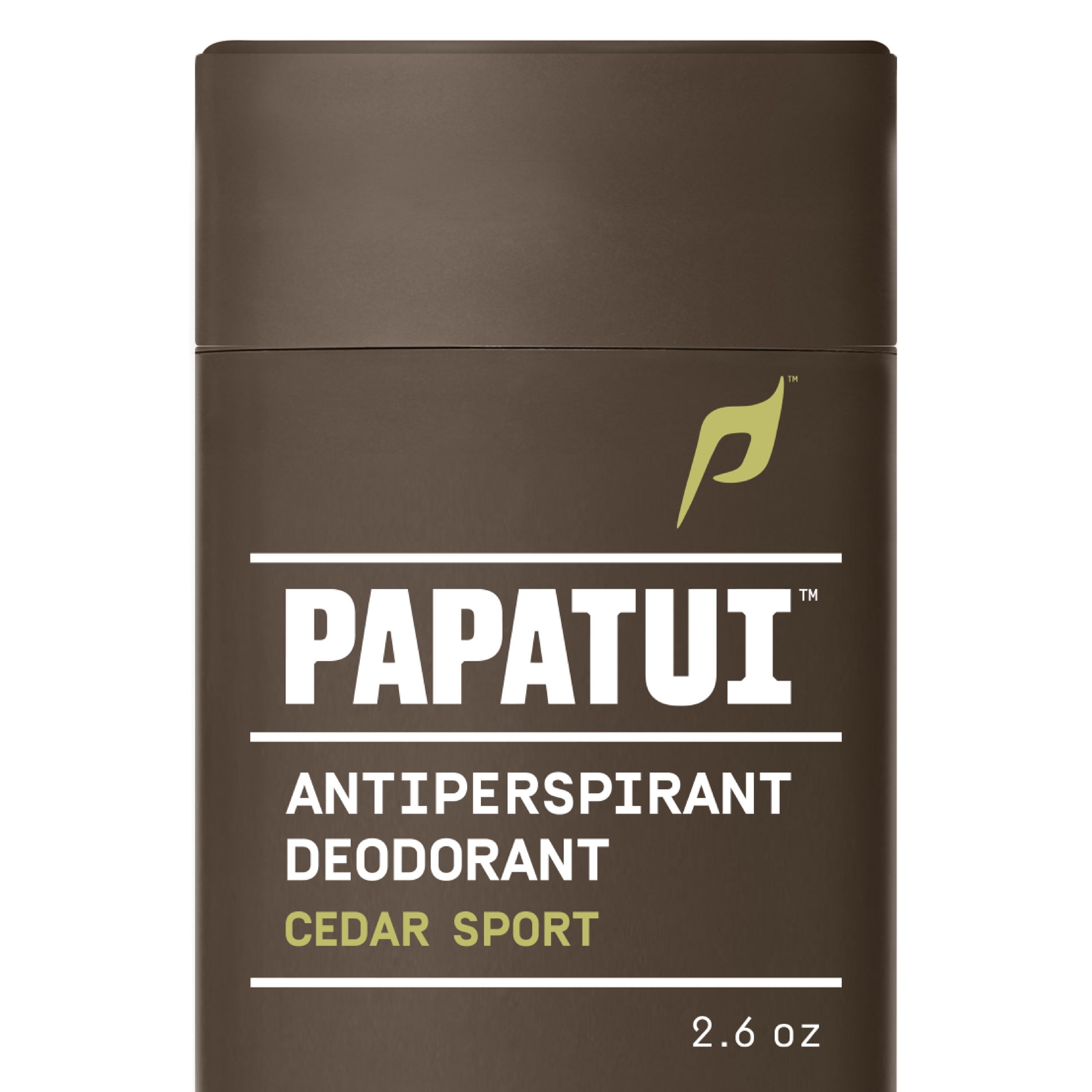 Papatui, Men's Antiperspirant Deodorant, Solid, Cedar Sport, 48-Hour ...