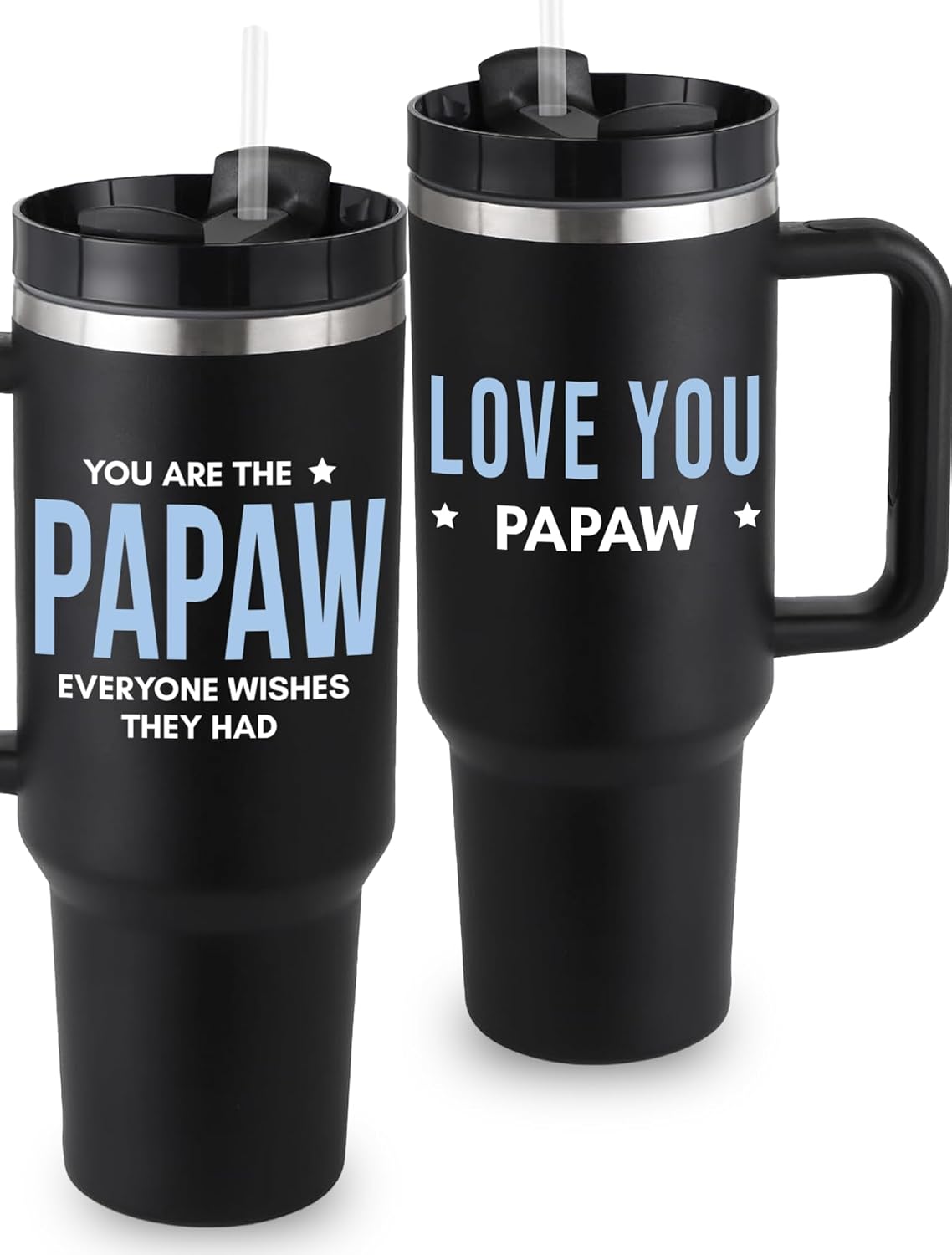 Papaw Tumbler 40oz, Best Pawpaw Gifts From Grandchildren, Best Papaw ...