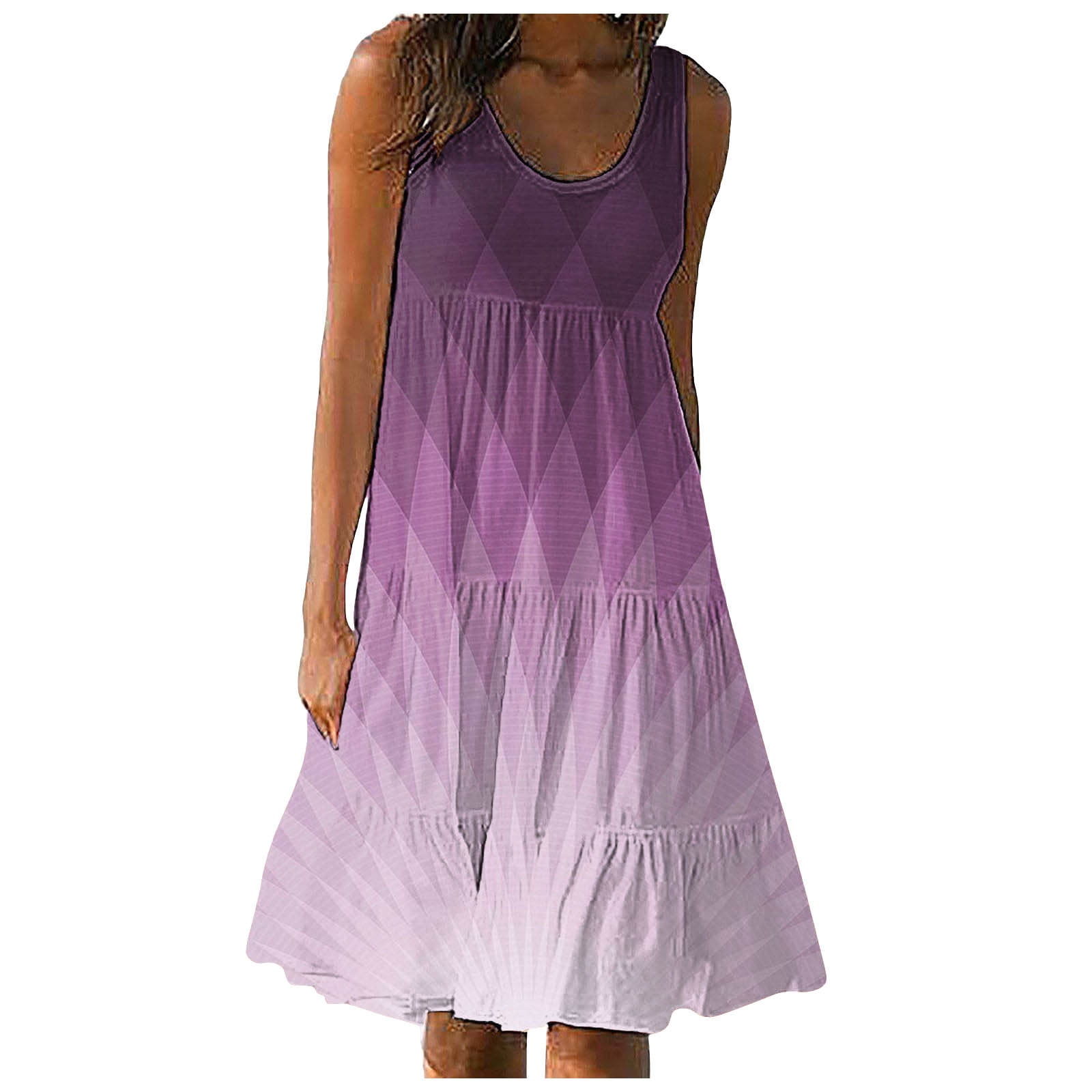 Papeey Blencot Dresses for Women A-Line Dresses for Women 2024 Plus ...