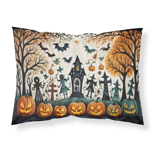 Papel Picado Skeletons Spooky Halloween Fabric Standard Pillowcase 30 ...