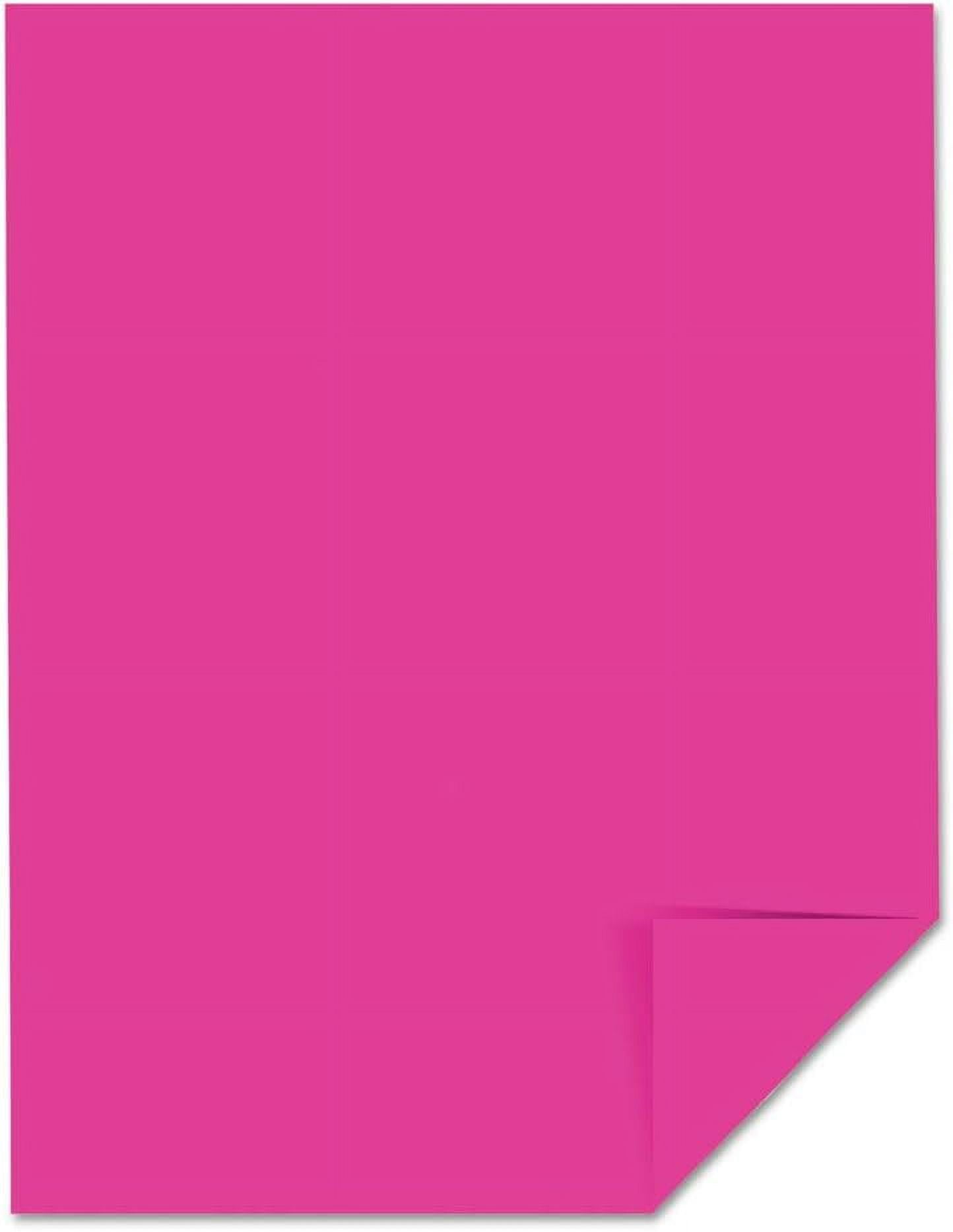 Paper 22681 Color Paper, 24lb, 8 1/2 x 11, Fireball Fuchsia, 500 ...