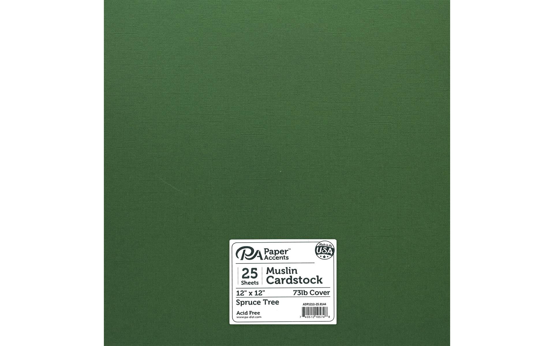Paper Accents Cardstock 12"x 12" Muslin 73lb Spruce Tree 25pc - Walmart ...