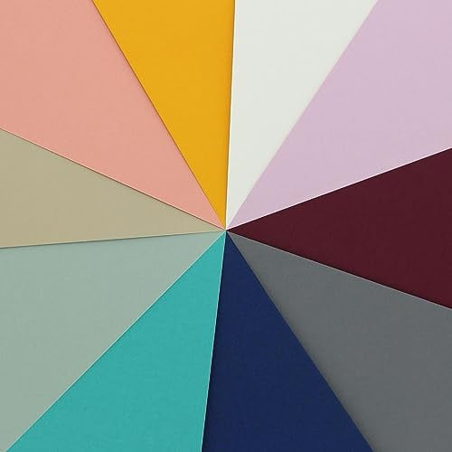 Paper Accents Color Cardstock, 250 Sheets of 5"x 7" Assorted Colored ...