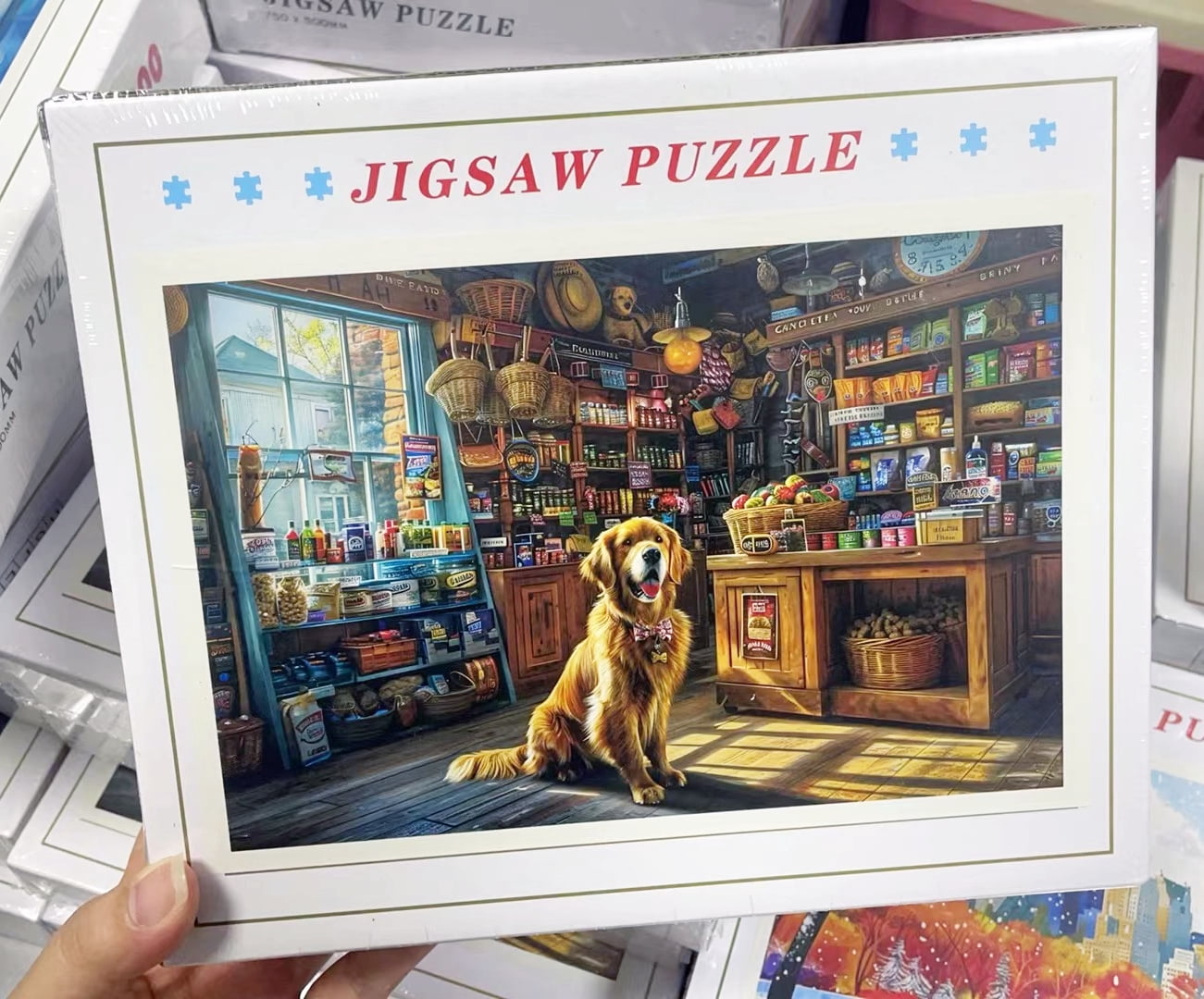 Paper Adult Jigsaw Puzzle 1000 Pieces Puzzle Toys Landscape Animation ...