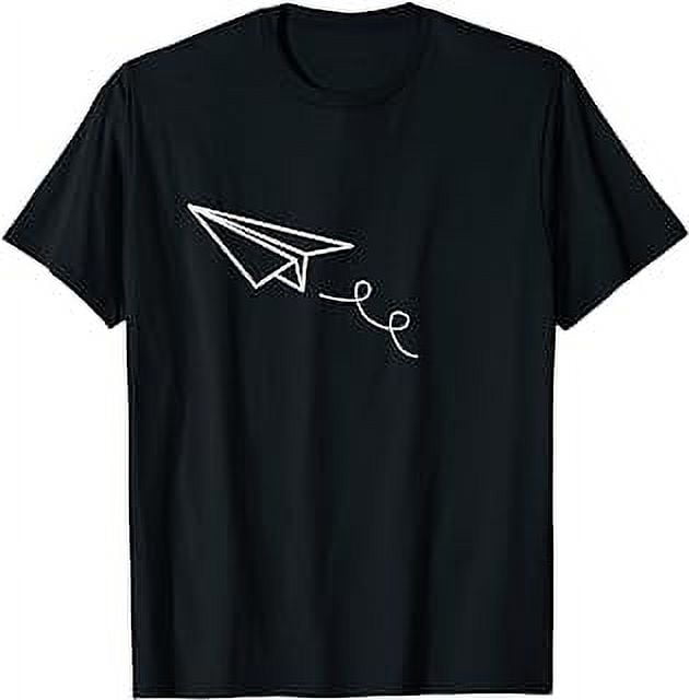 Paper Airplane Master / Flight, Fying Origami, Model T-Shirt - Walmart.com