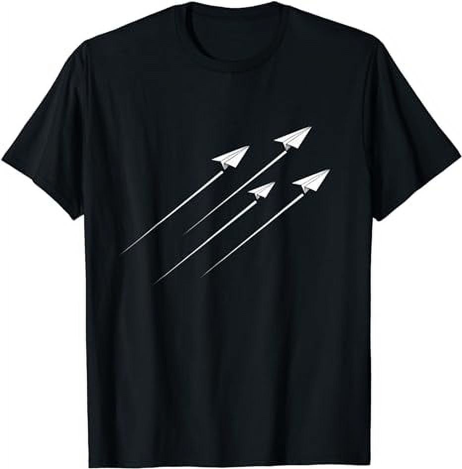 Paper Airplane Master Motive for a Hobbyists T-Shirt - Walmart.com