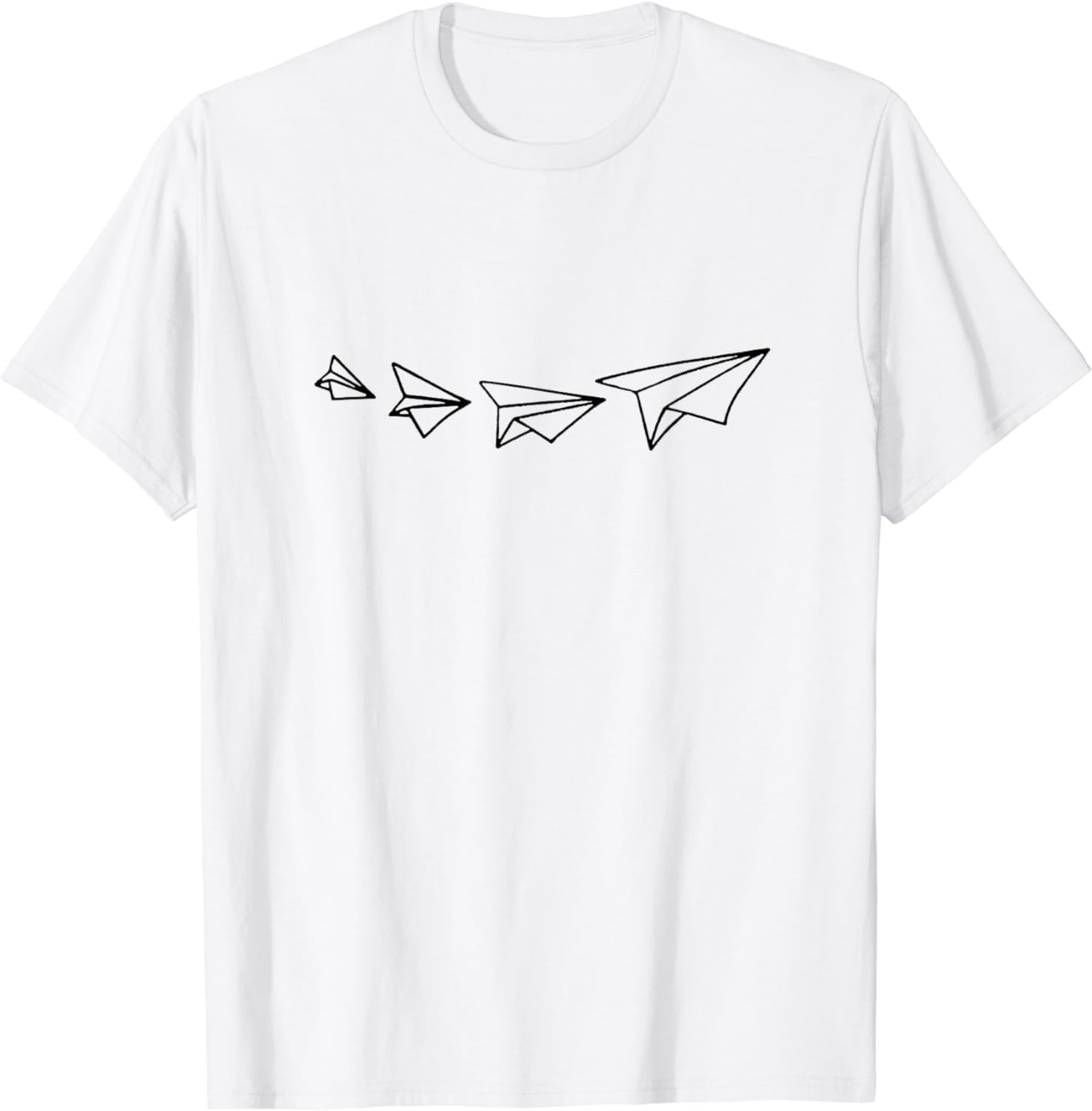 Paper Airplane Shirt Flying Planes Aircraft Origami Shirt - Walmart.com