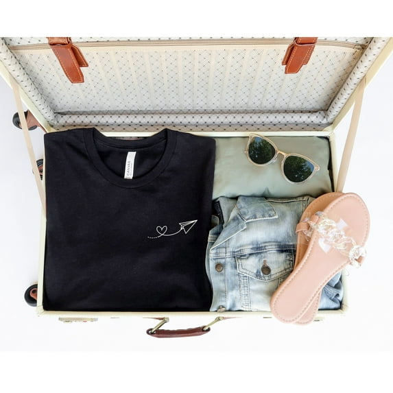 Paper Airplane Shirt, Travel Lover Shirt, Airplane Mode Shirt, Travel T ...