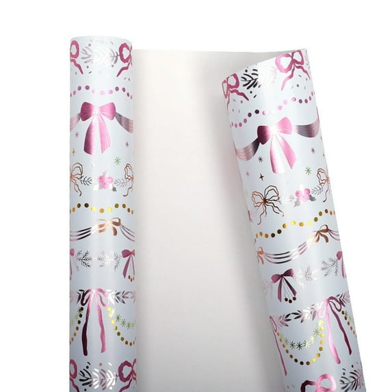 Paper Aluminum Foil Wrapping Paper, Christmas Snowflake Gift Wrap ...