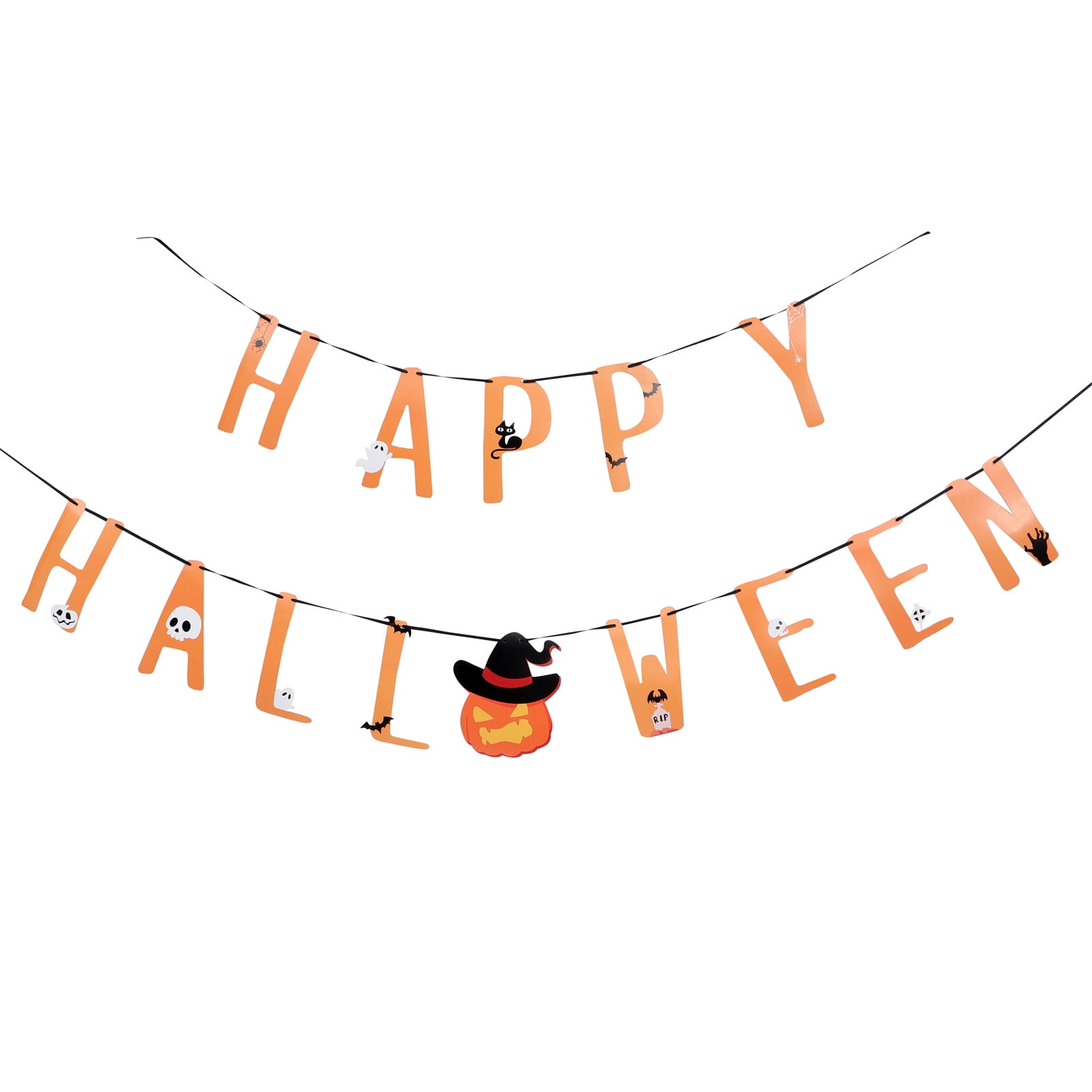 Paper Banner for Decoration with Assorted Colors and Rich Elements 8 ...