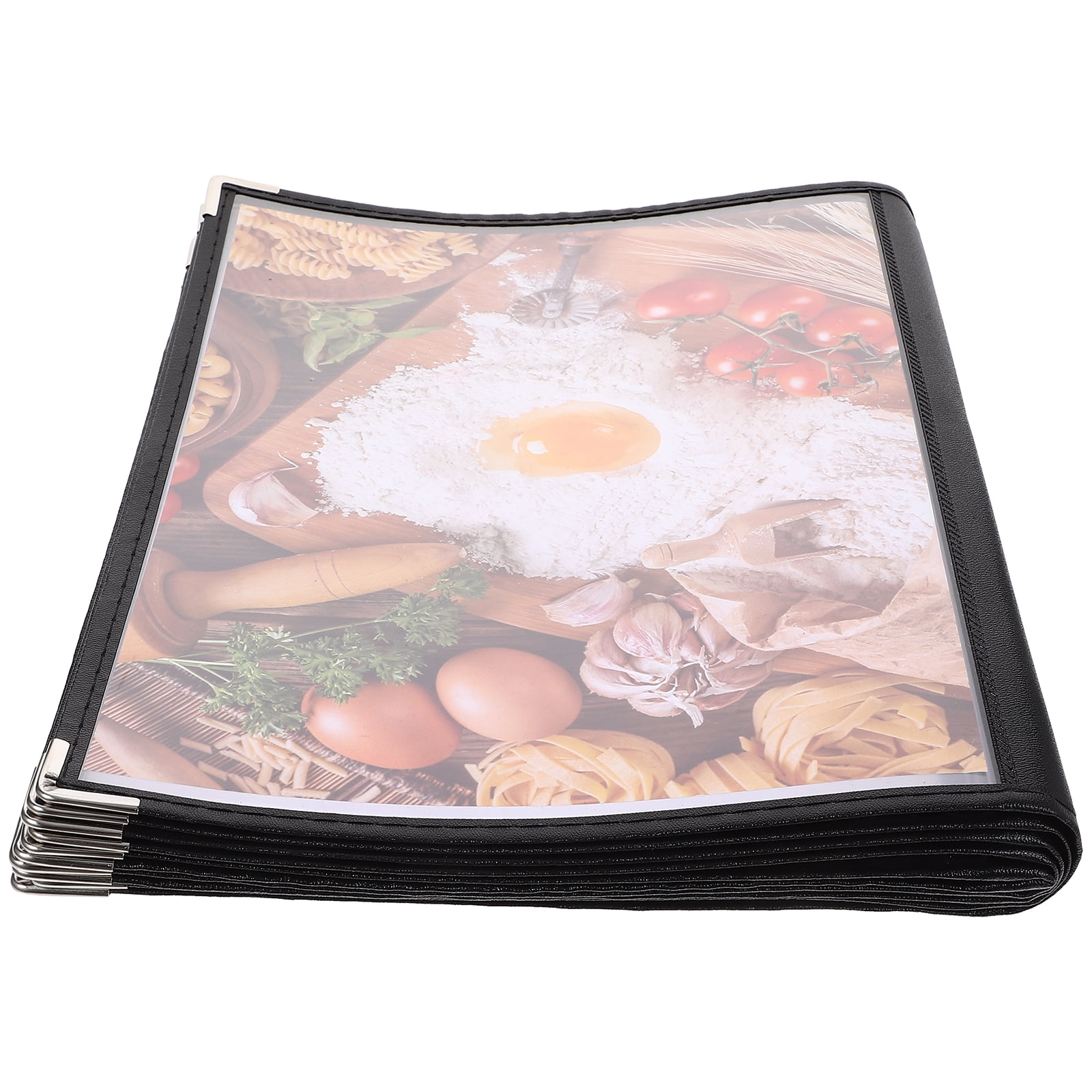 Paper Bar Price List Restaurant Cashier Holder Clear Menu Book ...