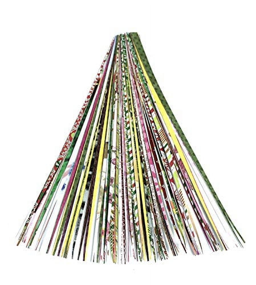 Paper Bead Strips 100 Half Inch Beading Strips for Making Paper Beads - Walmart.com