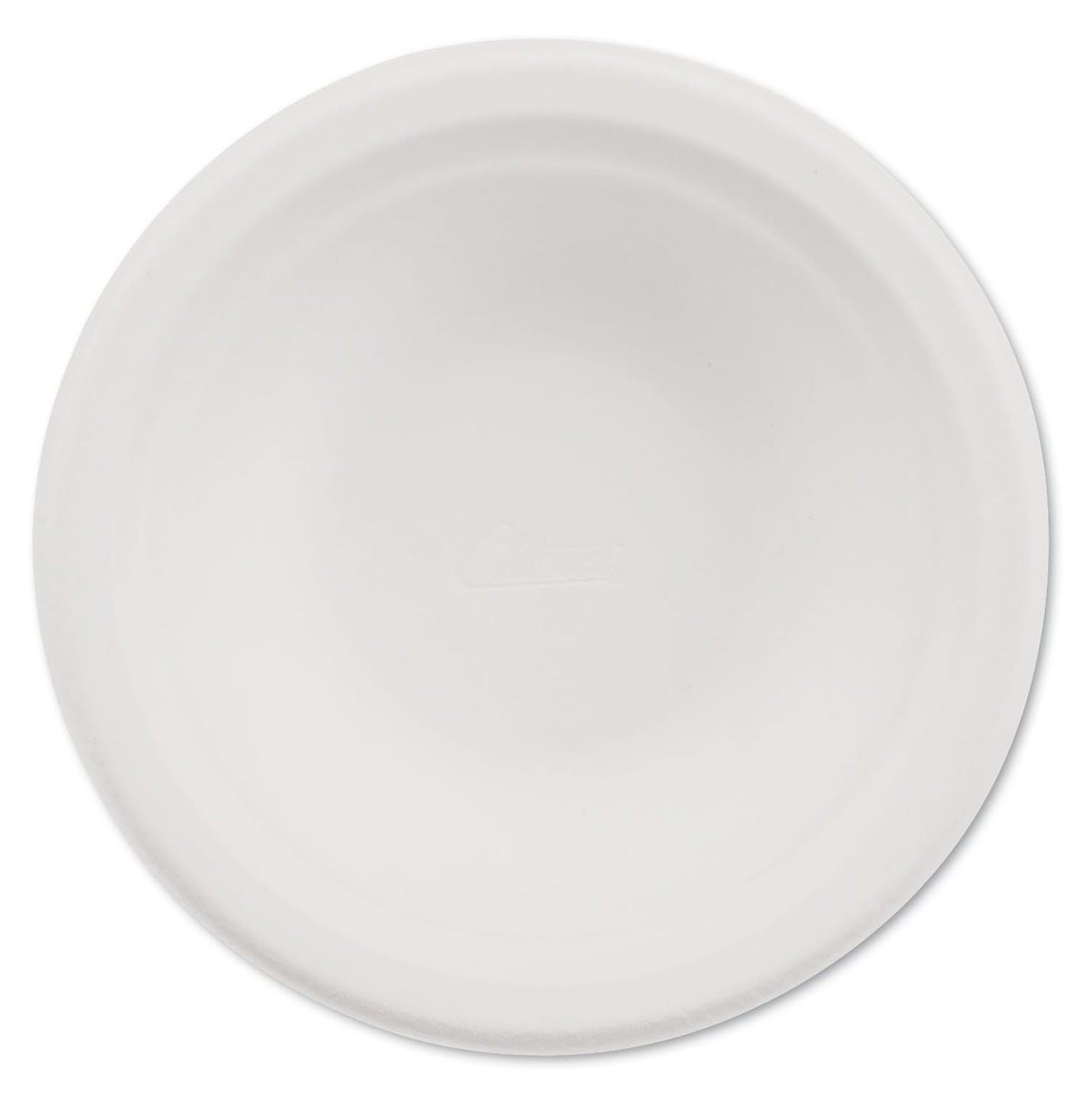 Paper Bowls, 12 Oz White - 125 Pack - Disposable Recycled Fiber Bowls ...