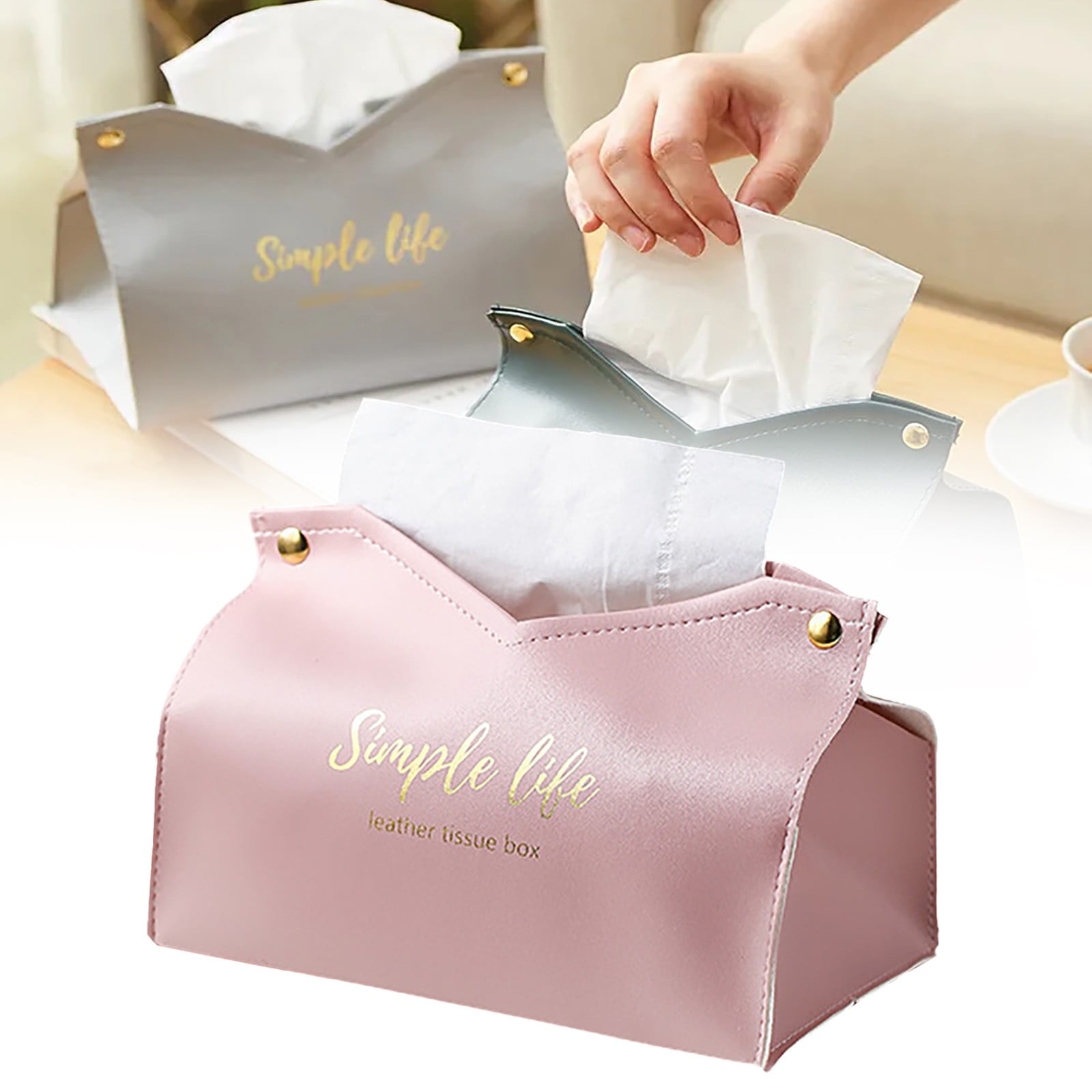 Paper Box Girl Powder Storage Case Color:B Material:Cloth - Walmart.com