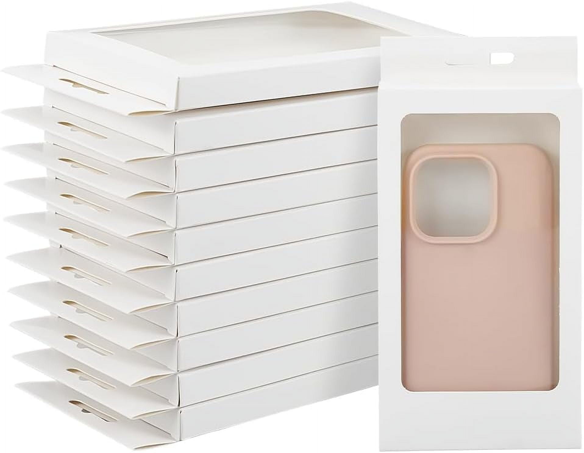 Paper Boxes with PVC Clear Window for Mobile Phone Case Packaging ...