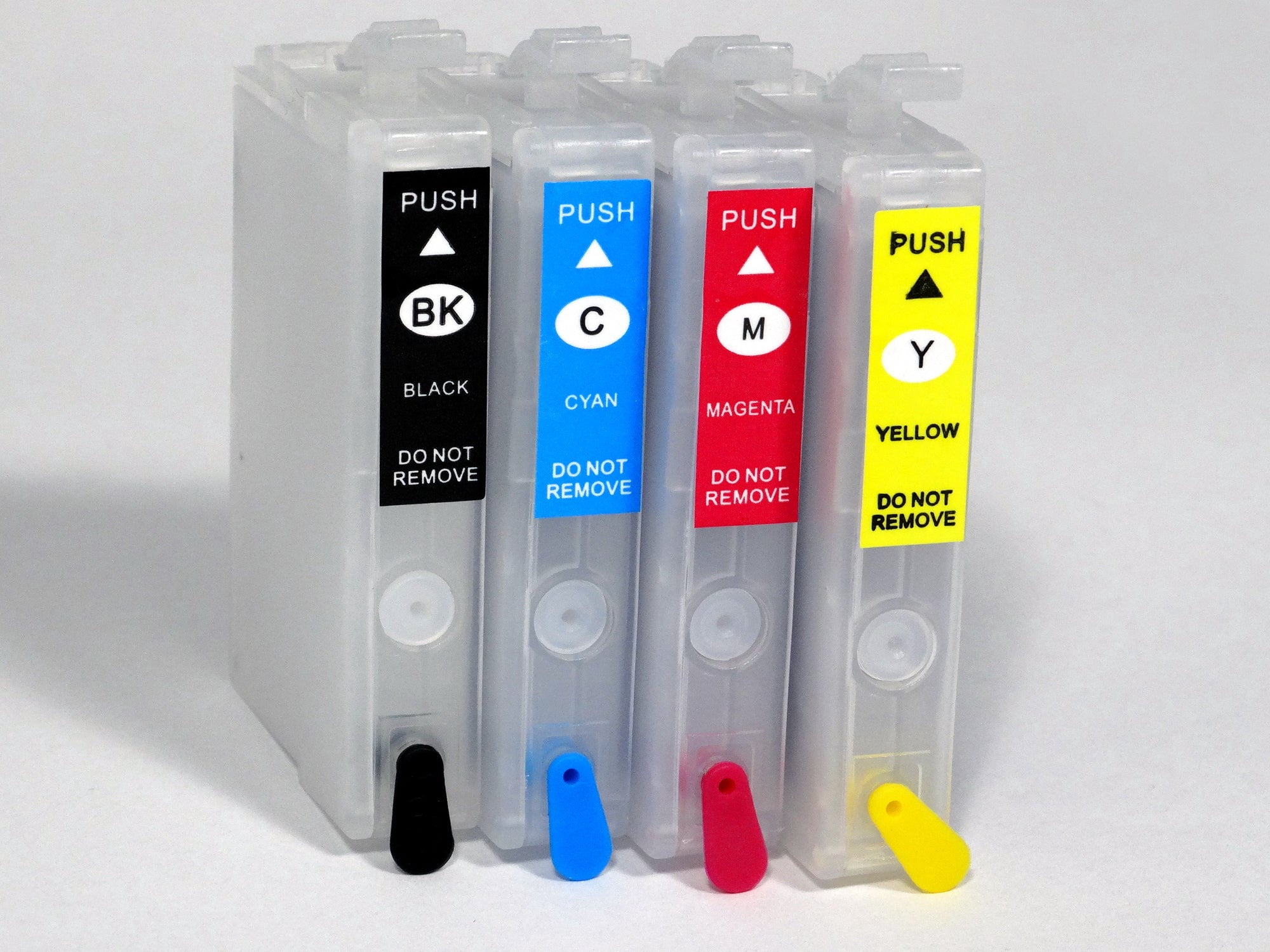 Paper Bryan T127/T1271 Refillable Inkjet Printer Cartridges, Black, 12 ...