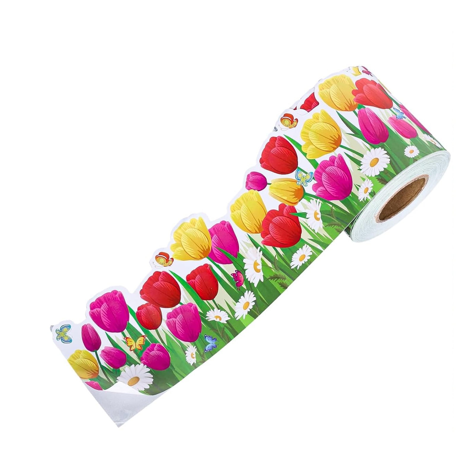 Paper Bulletin Board Decors Border Wall Padding Paper Curved Border ...