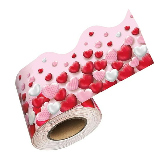 Paper Bulletin Board Decors Border Wall Padding Paper Curved Border ...