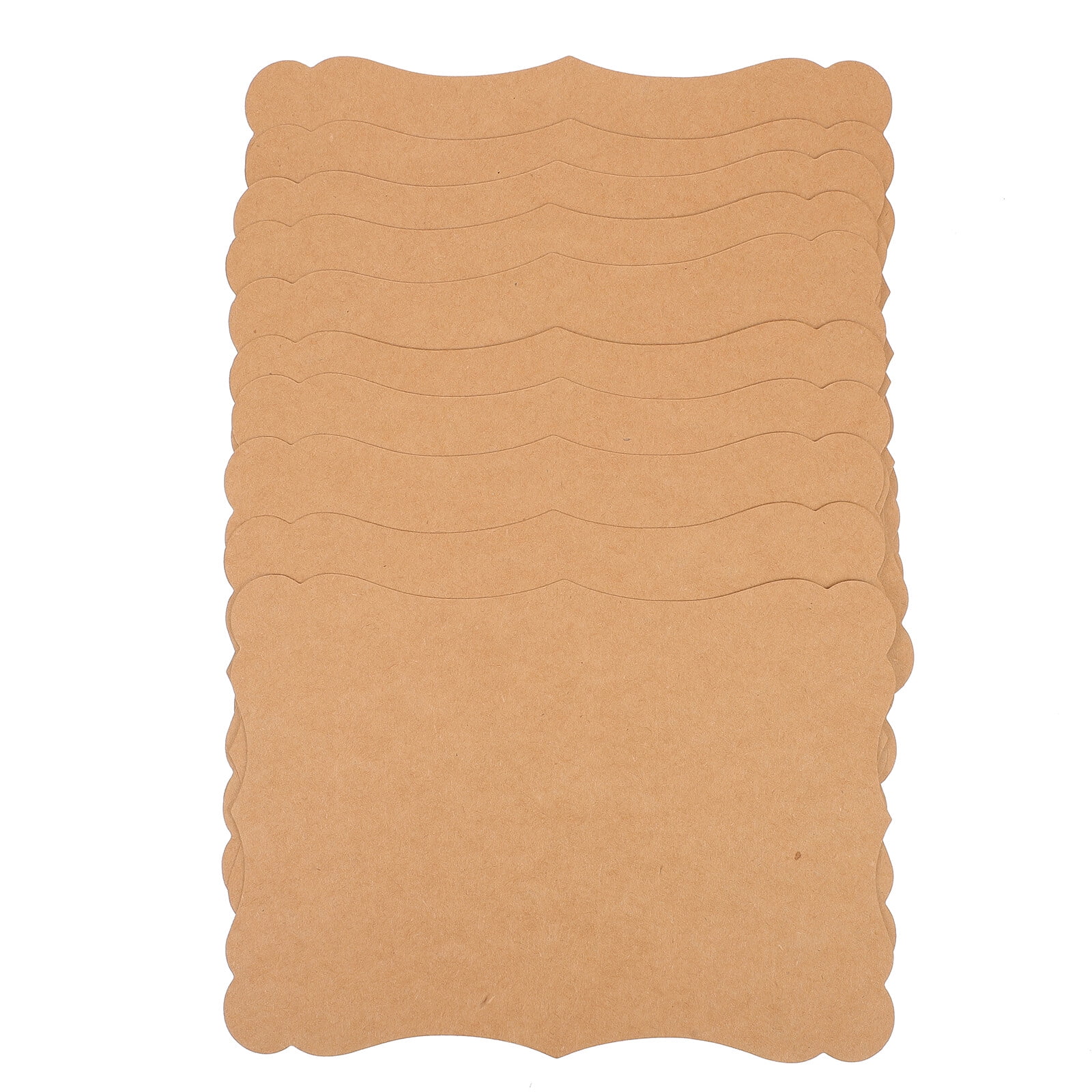 Paper Cards Kraft Cardstock Letter Vintage Wedding Handwritten Aged ...