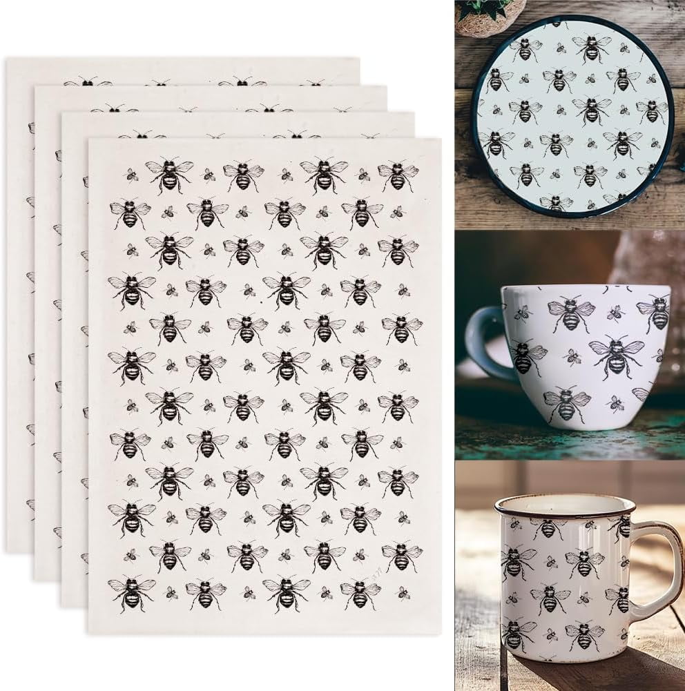 Paper Ceramic Decals Pottery Ceramics Clay Transfer Paper Underglaze ...
