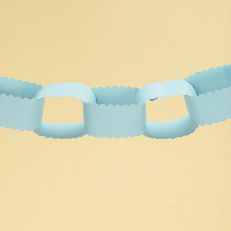 Paper Chain 15Ft 72 Pc Blue - Walmart.com