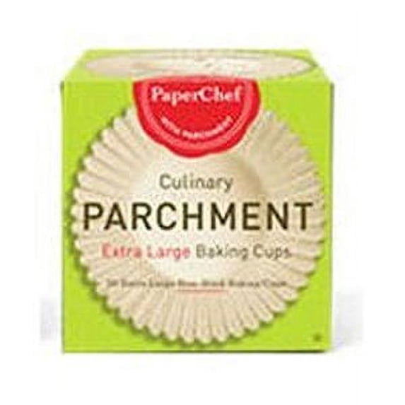 PaperChef Extra Large Parchment Baking Cups, 30 per Pack, 12 Packs per ...