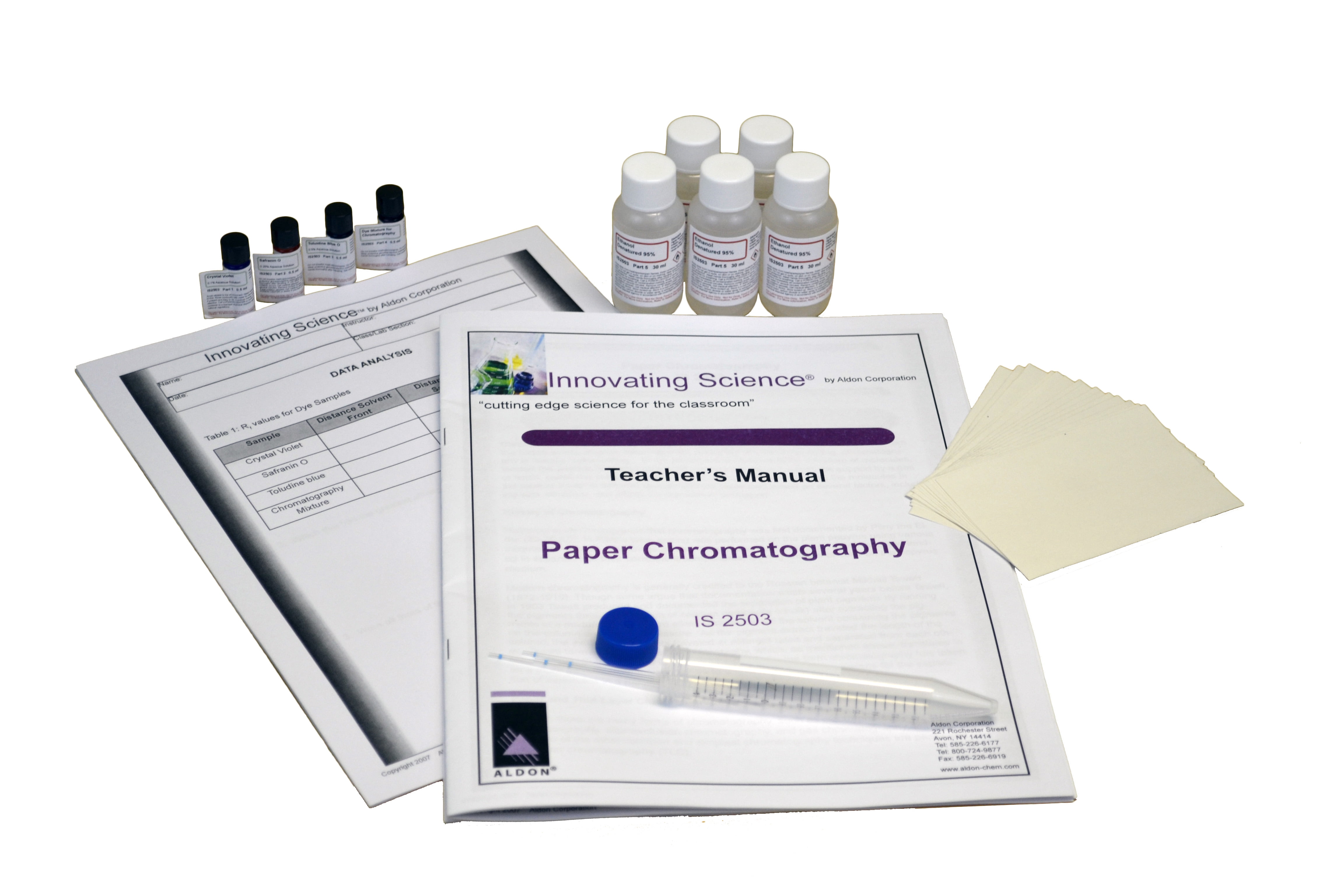 Paper Chromatography Kit: Separate Chemical Substances (Materials for ...