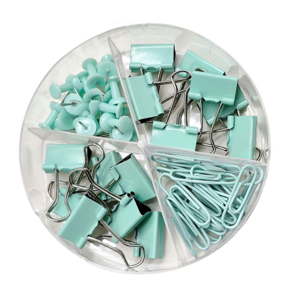 Paper Clamps Dovetails Binder Clips Pushpins Office Binding Supplies ...