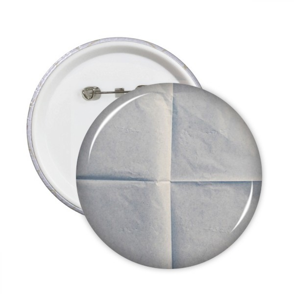 Paper Clean Neat Fold Texture Pins Badge Button Emblem Accessory ...
