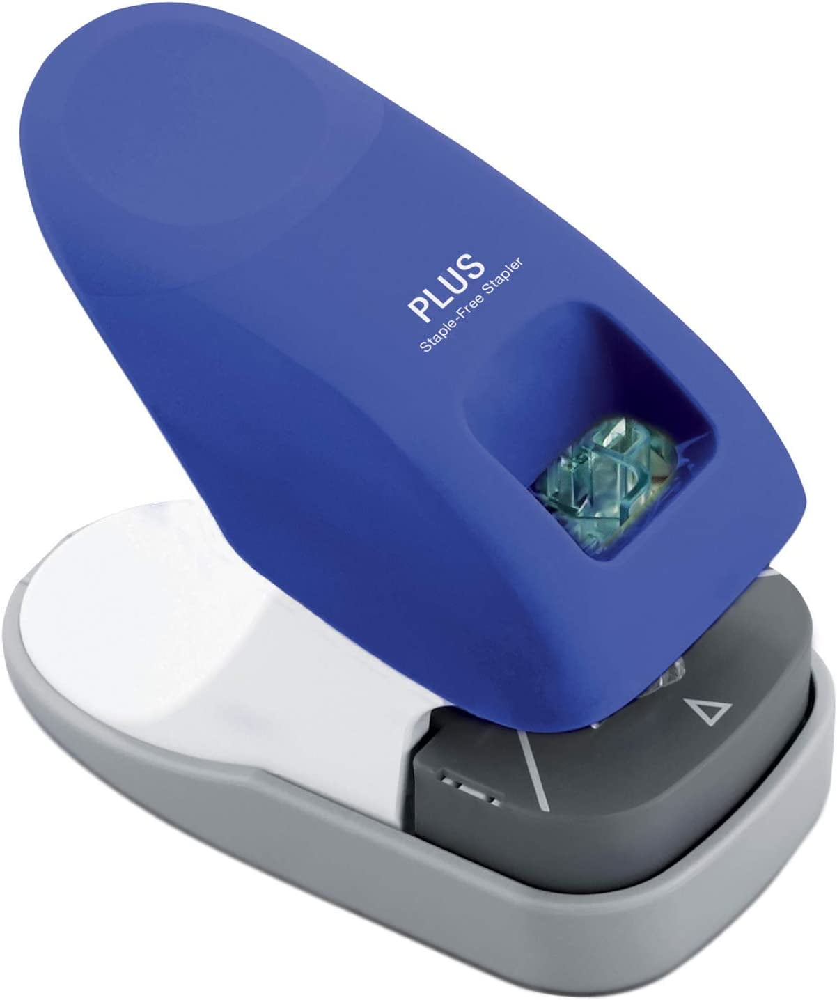 Paper Clinch Desktop Staple-Free Stapler, Blue (31260) - Walmart.com