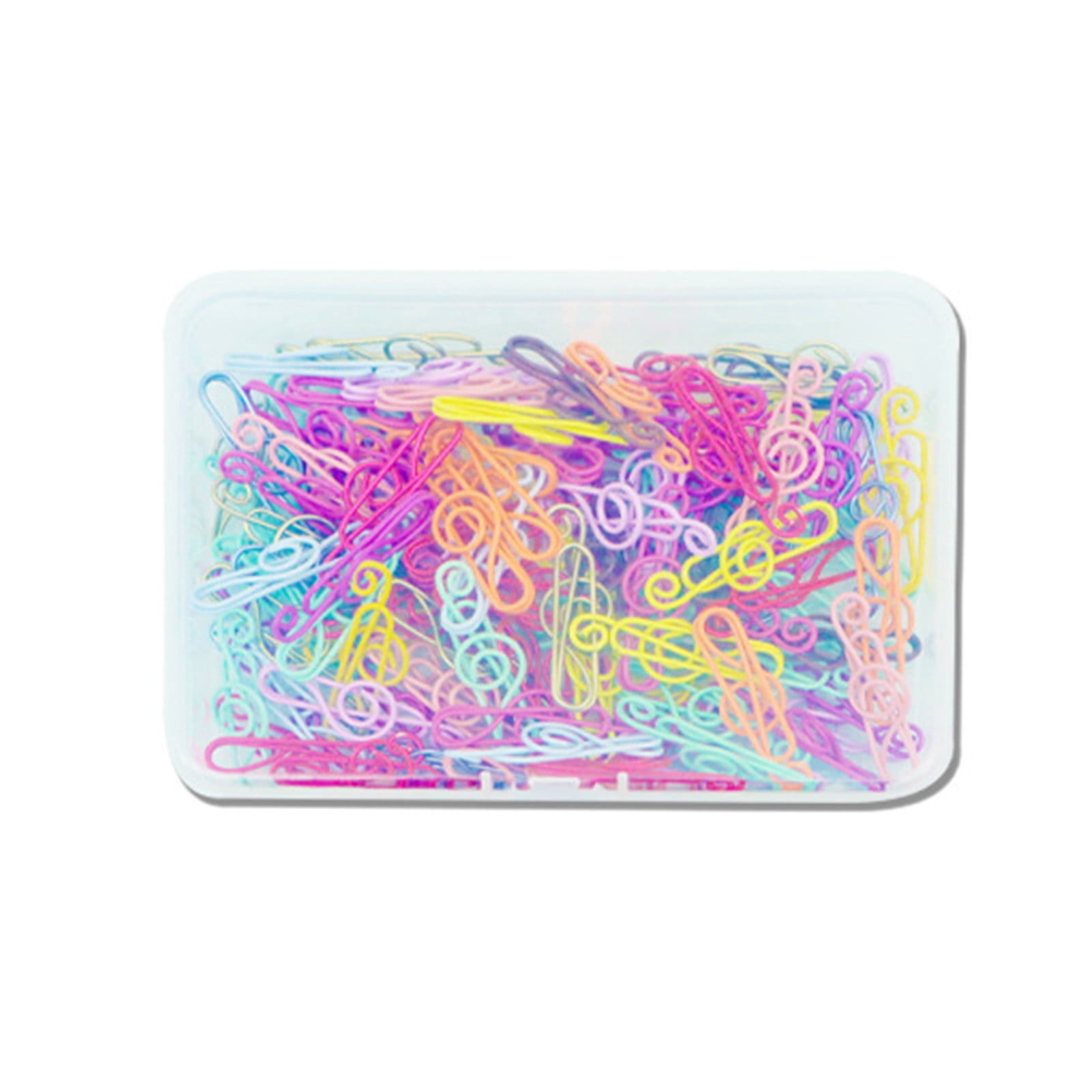 Paper Clips 120Pcs 6 Colors, Cute Metal Musical Music Multicolor Paper ...