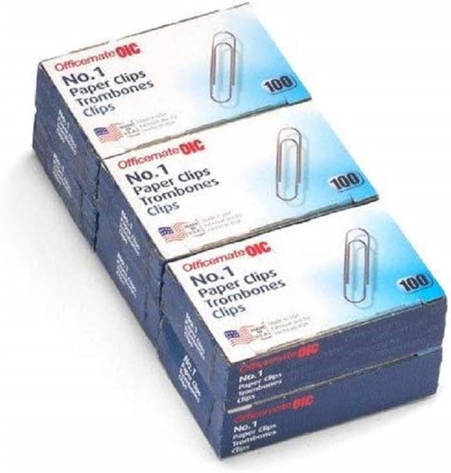 Paper Clips (Box of 100) - Walmart.com